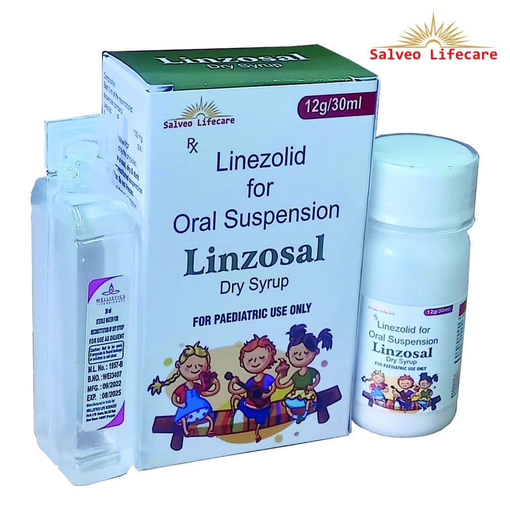 Linezolid for Oral Suspension- Linzosal Dry Syrup