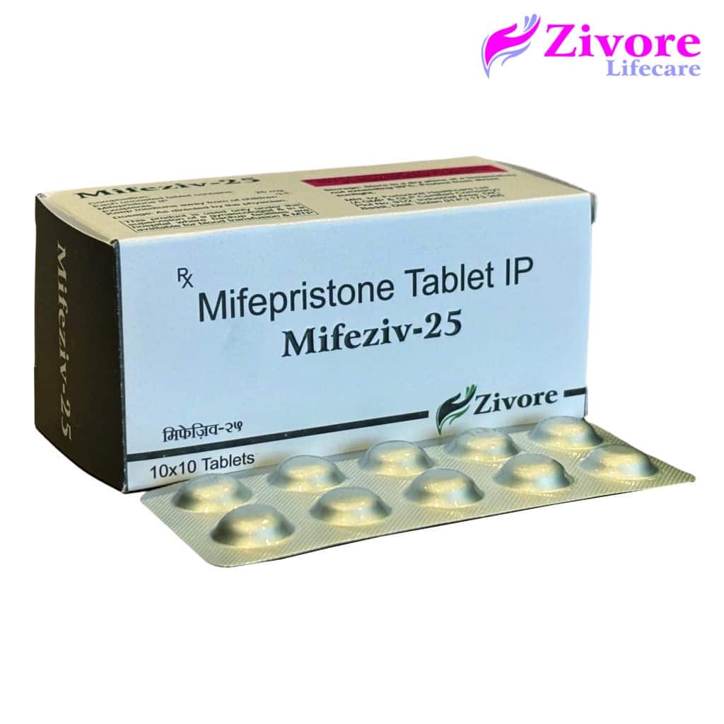 Mifepristone Tablet - Mifeziv-25